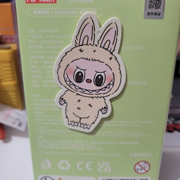 POP MART | Accessories | Soymilk White Labubu The Monsters Exciting ...